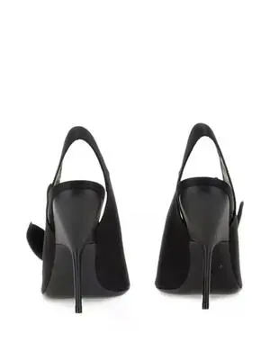 FERRAGAMO Asymmetrical-bow Heeled Pumps