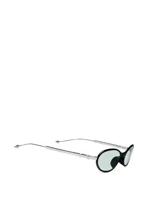 MAISON MARGIELA X Gentle Monster Mm318 01 Oval-frame Sunglasses
