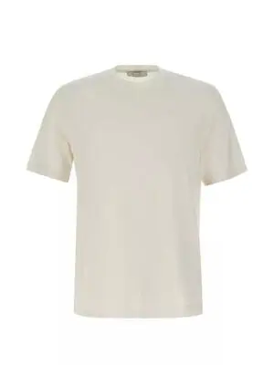 DIKTAT Short-sleeve Cotton T-shirt - Neutrals