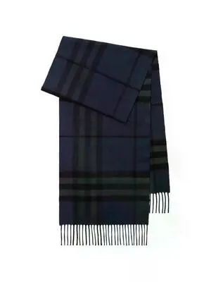 Burberry Check Cashmere Scarf