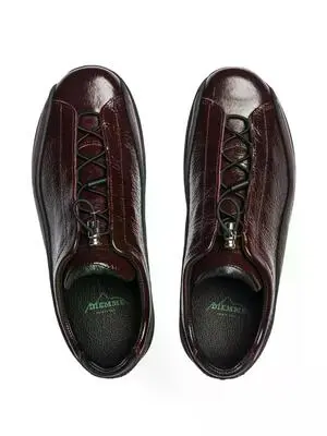 Diemme Licata Crackled Leather Sneakers
