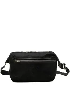 LOUIS VUITTON 2006 Damier Geant Archer Belt Bag - Black
