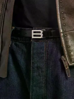 Balenciaga Bolero B Belt - Black
