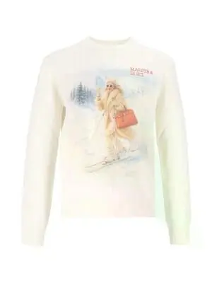 MC2 SAINT BARTH New Queen Print-maestra Di Sciura 10 Emb - Neutrals