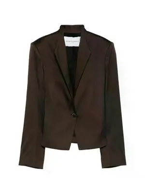 Brandon Maxwell Alora Jacket - Brown