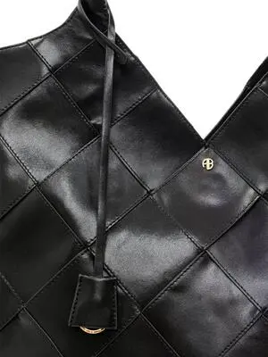 ANINE BING Lili Tote Braided Leather