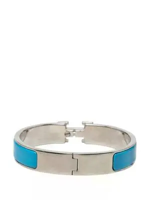 Hermès 2012 Narrow Enamel Clic H Bracelet