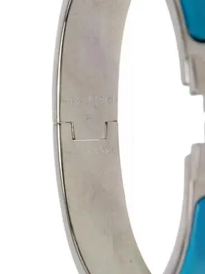 Hermès 2012 Narrow Enamel Clic H Bracelet