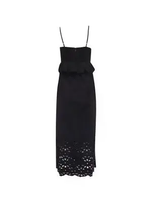 Caroline Constas Reyna Ruffled Maxi Dress