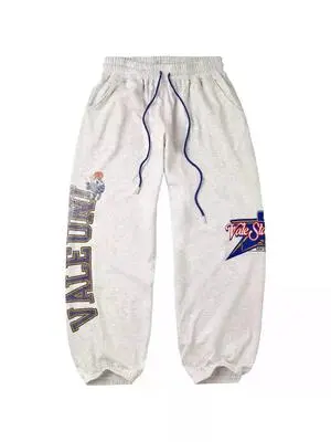 VALE FOREVER Forever Uni Logo-print Drawstring Track Pants