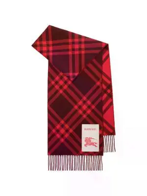 Burberry Check Cashmere Scarf