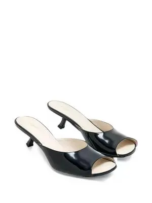 MUGLER Patent Leather Sandals