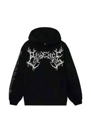 REVENGE Relic Graphic-print Hoodie - Black