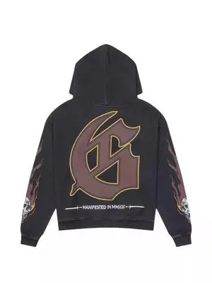 GODSPEED Morale Graphic-print Hoodie - Black