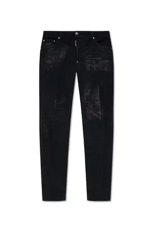 Dsquared2 Cool Guy Distressed Jeans - Black