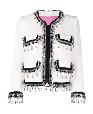 DSQUARED2 Dsquared2 24 Chic Embellished Cropped Jacket