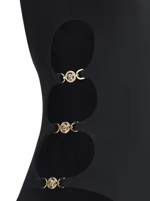 Versace Cut-out Detailed One-piece Swimsuit
