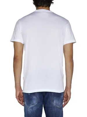 Dsquared2 Logo Printed Crewneck T-shirt