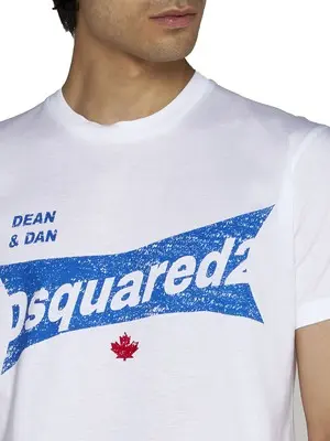 Dsquared2 Logo Printed Crewneck T-shirt