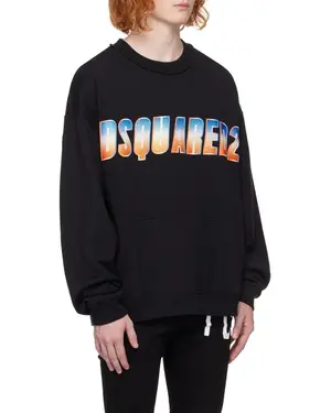 Dsquared2 Logo Printed Long-sleeved Sweatshirt