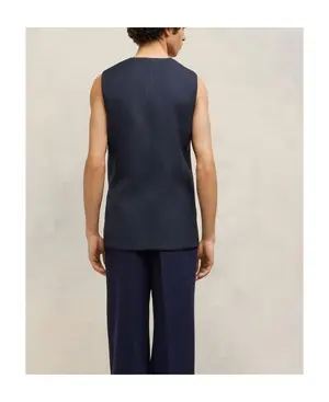 AMI Paris Tailored Wool Waistcoat