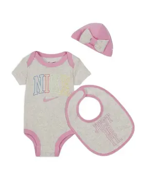 Nike 3-piece Bodysuit Set - White