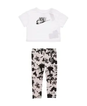 Nike Logo-print Tie-dye Trousers