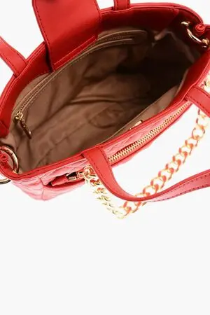 Moschino Logo Quilted Handbag