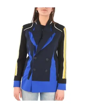 MAISON MARGIELA Two-tone Double-breasted Blazer