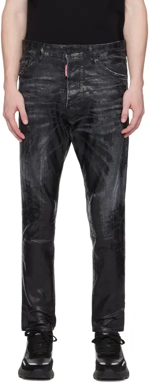 Dsquared2 Logo Denim Trousers