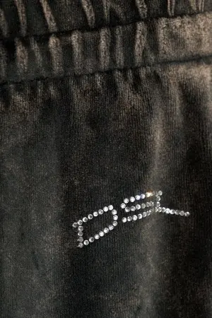 DIESEL® P-martyn Chenille Wide-leg Track Pants