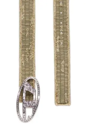 DIESEL® B-1dr Strass Distressed Belt