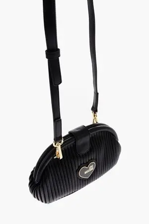 Moschino Pleated Cross Body Bag