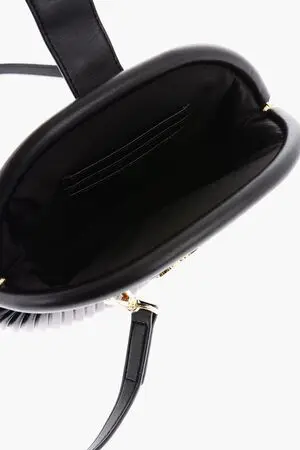 Moschino Pleated Cross Body Bag
