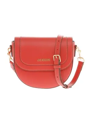 Moschino Lettering Crossbody Bag - Red