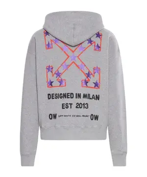 Off-White Star Arrow Skate Drawstring Hoodie