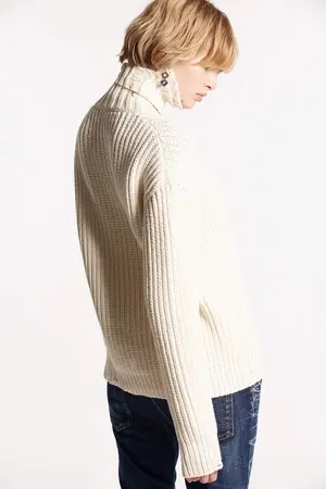 Dsquared2 Distressed Roll-neck Jumper