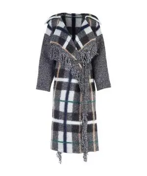 Stella McCartney Checked Belted Cardigan