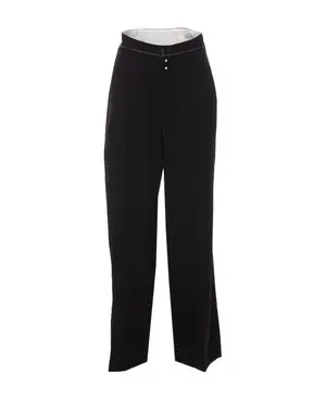 MAISON MARGIELA High-waisted Wide-leg Pants