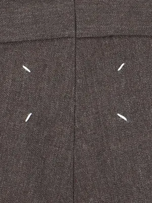 MAISON MARGIELA Straight-leg Drawstring Trousers