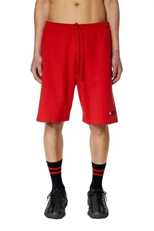 DIESEL® Logo-embroidery Cotton Track Shorts