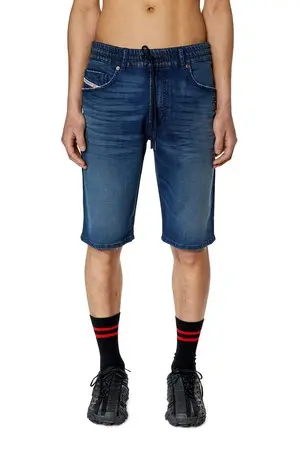 DIESEL® Logo Patch Denim Shorts