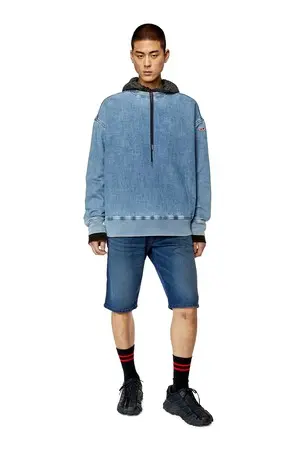 DIESEL® Logo Patch Denim Shorts