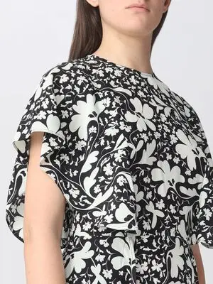 Stella McCartney Forest Floral-print Silk Dress