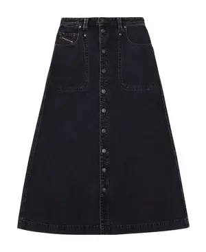 DIESEL® A-line Denim Skirt