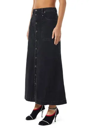 DIESEL® A-line Denim Skirt