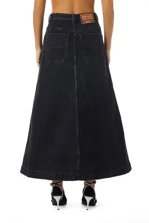 DIESEL® A-line Denim Skirt