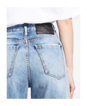 Dsquared2 Distressed Logo Patch Jeans