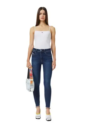 DIESEL® Logo-patch Denim Jeans