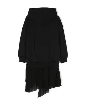 DIESEL® Asymmetric Hooded Dress